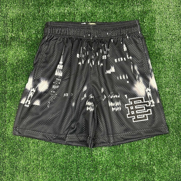 Eric Emanuel | Shorts | Eric Emanuel Basic Shorts Black Skyline | Poshmark